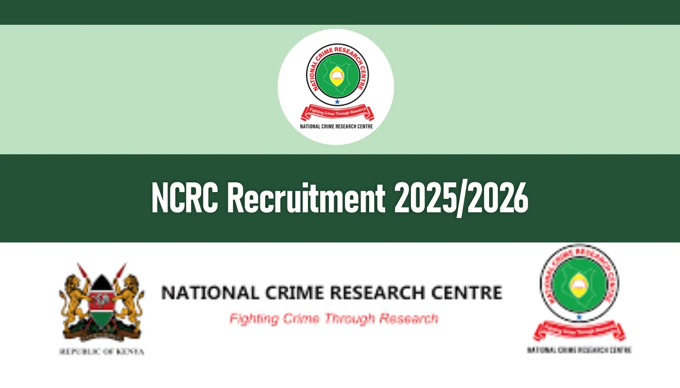 NCRC Recruitment 2026/2027 Jobs Application Form Portal