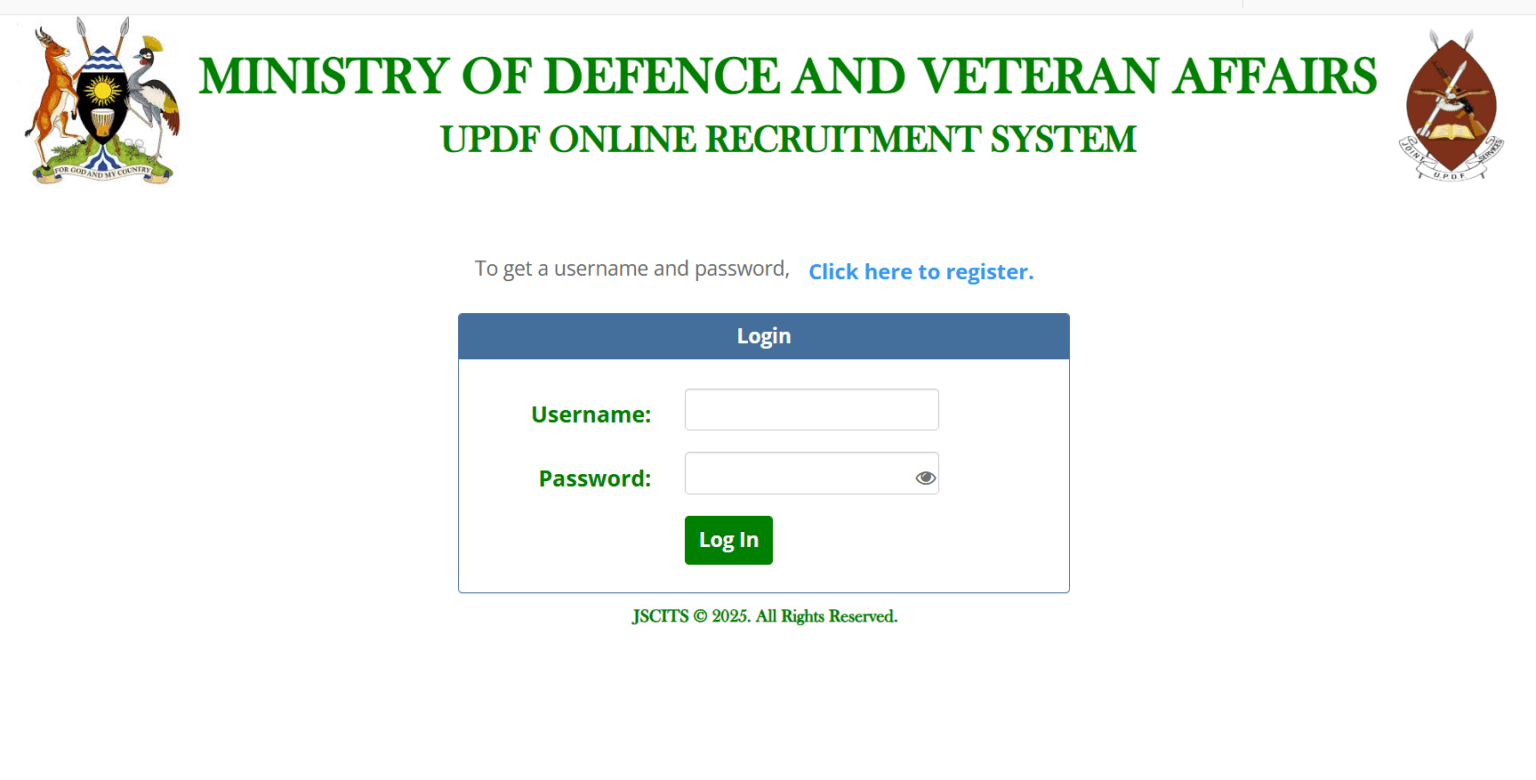Uganda LDU Recruitment 2025/2026 Dates and Centers, Application Form